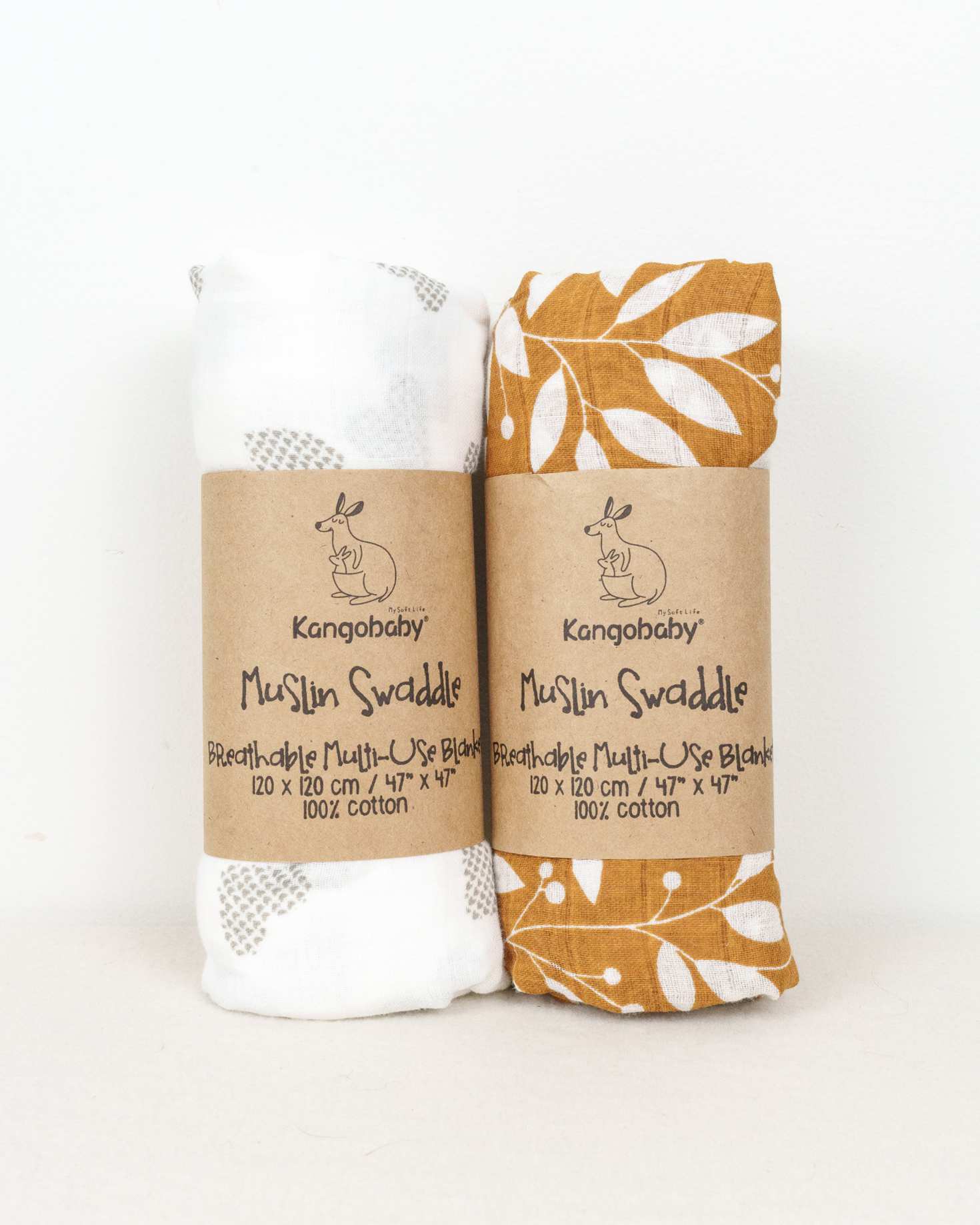 Newborn Muslin Swaddle Blanket – Knot Knot Bloom